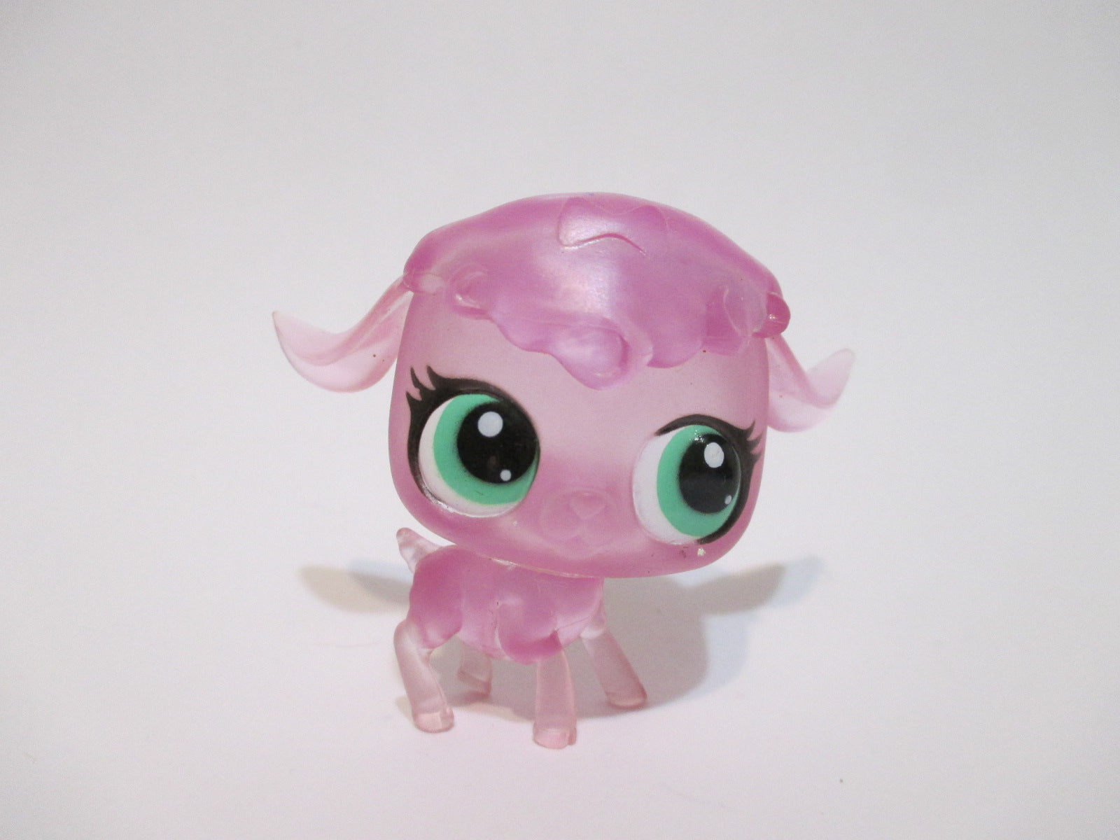 LIKE NEW Littlest Pet Shop Blind Bag Clear Collection Lamb Sheep 3160 ...