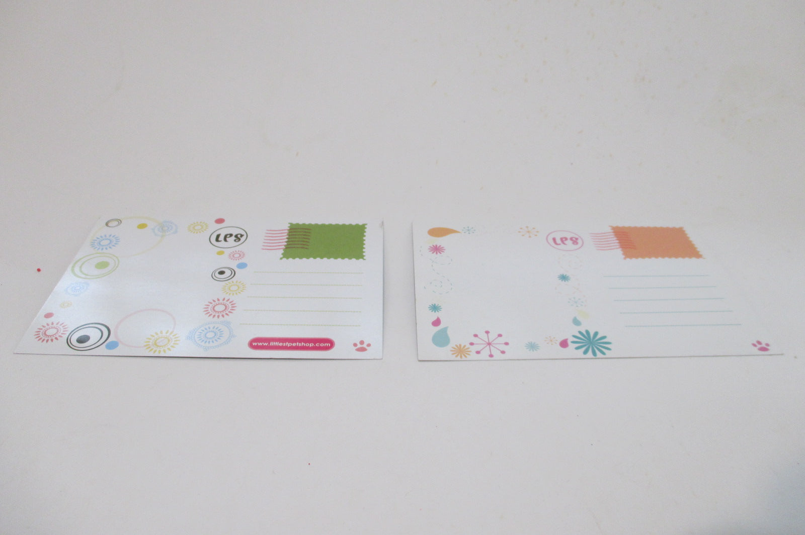 Littlest Pet Shop Rare Lot 2 Great Dane Shorthair Postcards Accessory ...