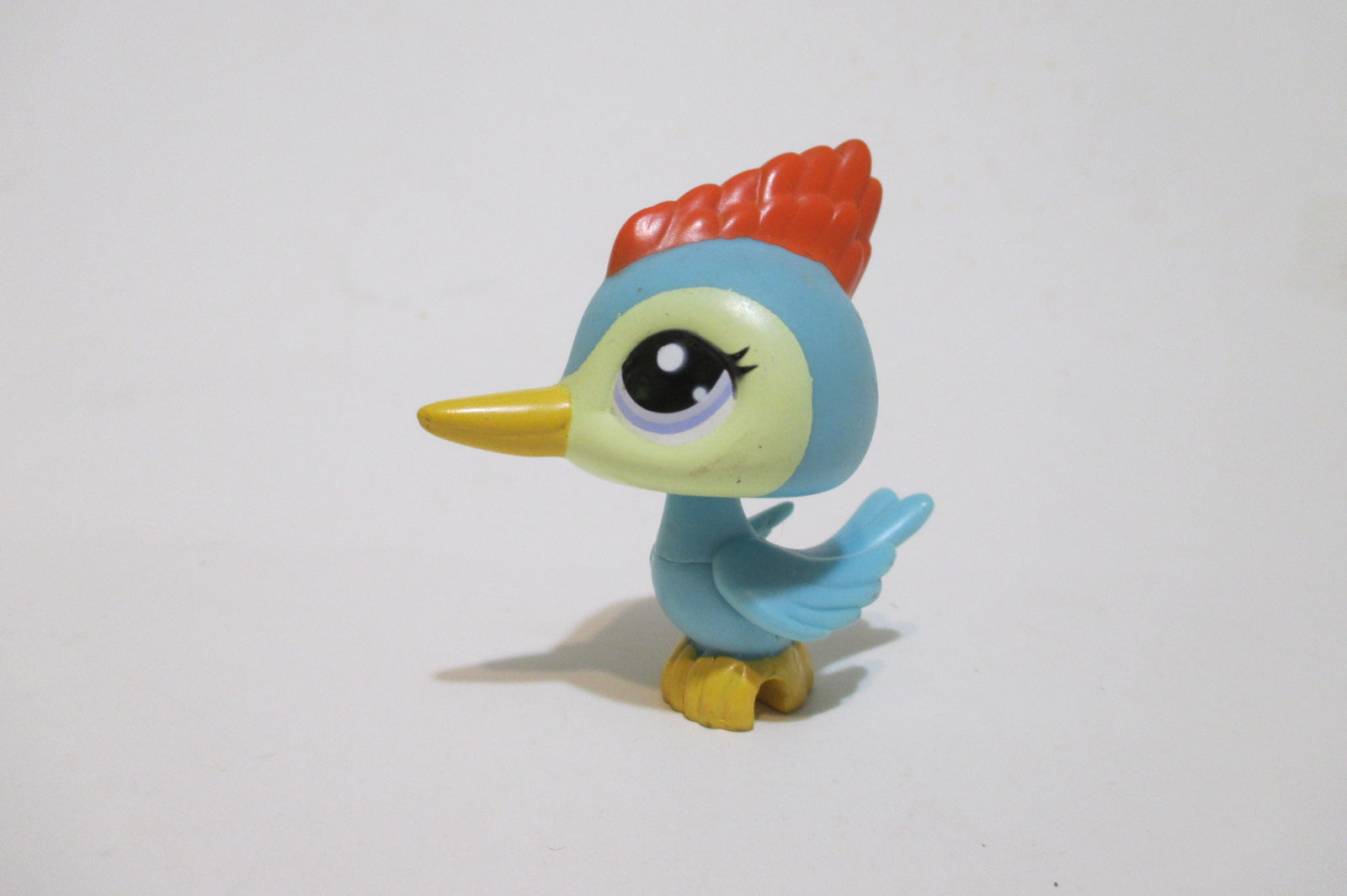 Littlest Pet Shop Bird Woodpecker 2642 Blue Authentic Lps JN28J