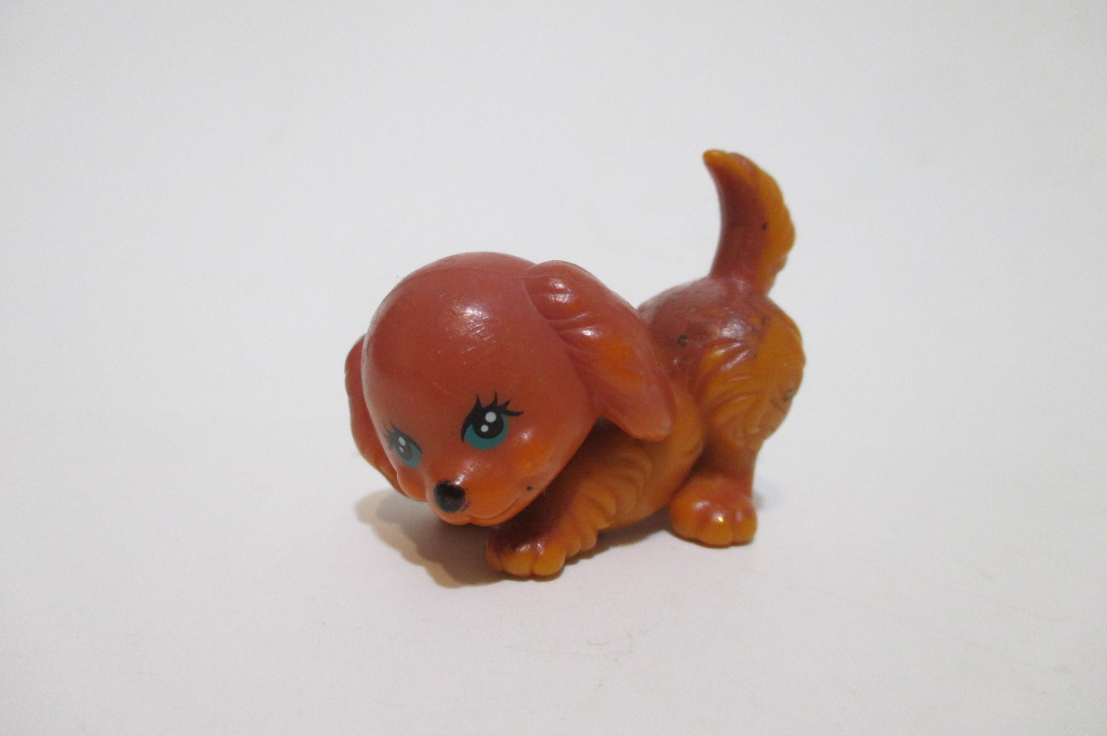 Littlest Pet Shop Vintage 1993 Kenner Red Crouching Puppy Dog Authentic ...