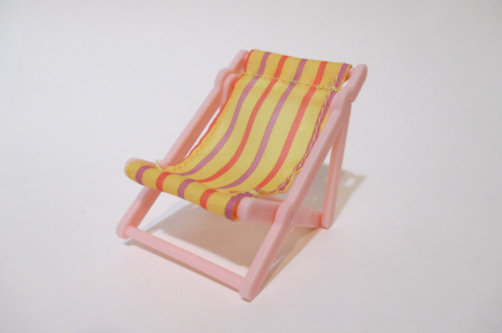 Littlest Pet Shop Yellow Pink Stripe Beach Chair Summer Accessory ...