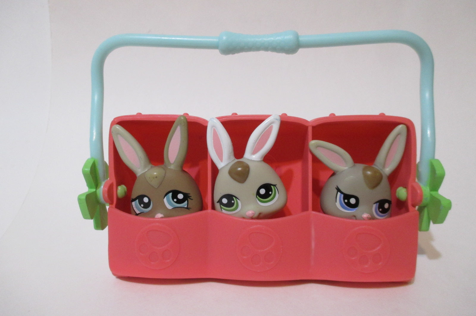 Littlest Pet Shop LPS Lot Petriplets Baby Bunny Rabbit 1332 1333 1334 ...