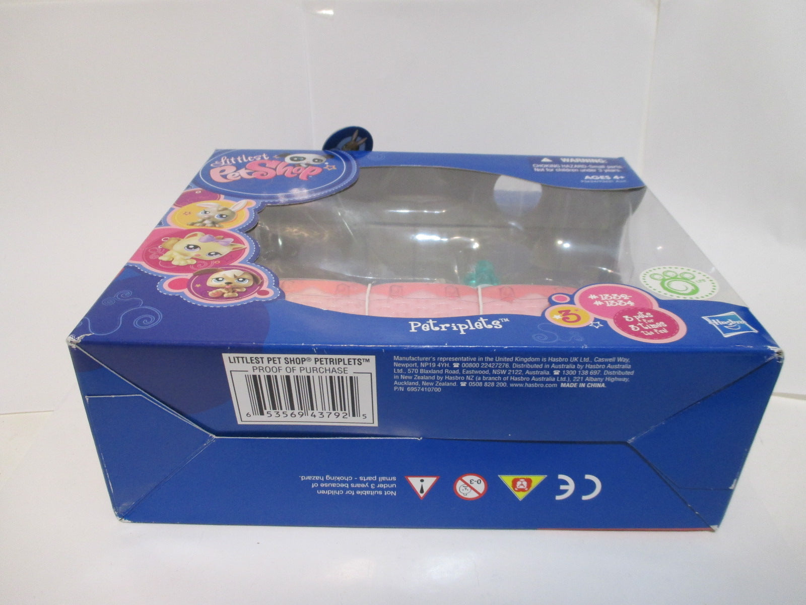 NIB Littlest Pet Shop LPS Triplet Bunny Rabbit 1332 1333 1334 Set ...