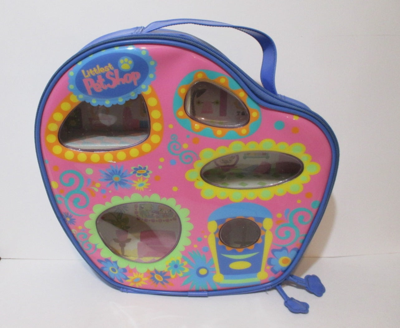 Littlest Pet Shop Medium Plastic Bag Purse Carrying Case on the Go LPS ...