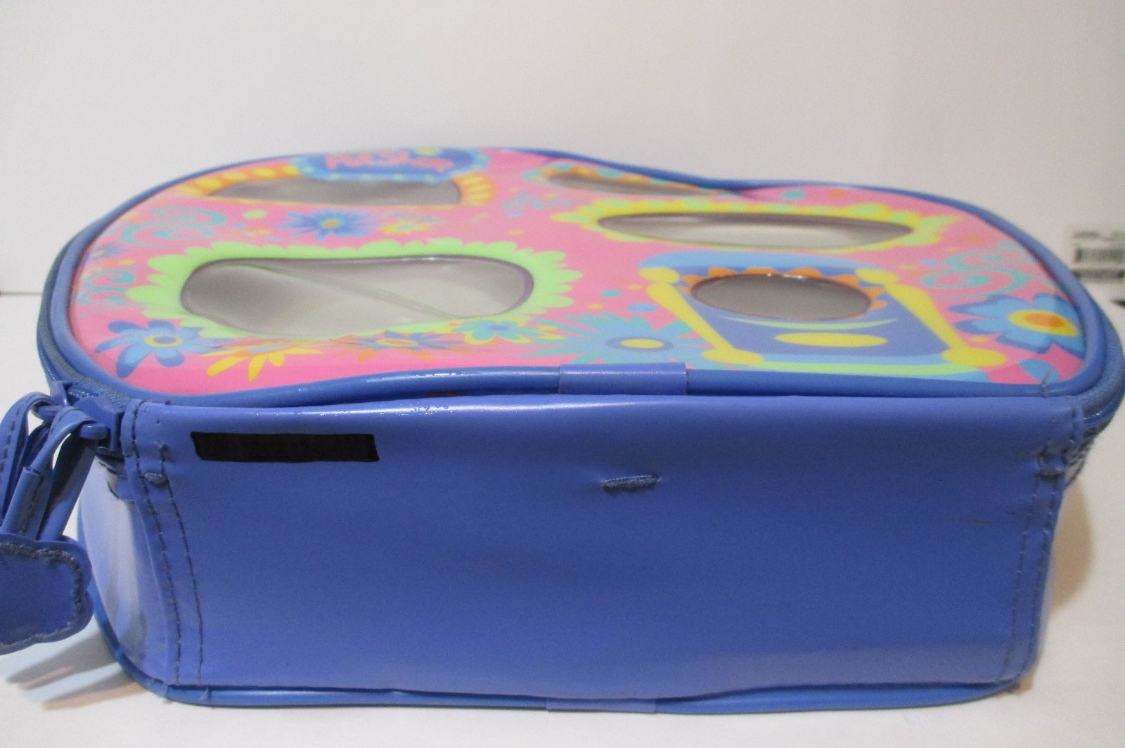 Littlest Pet Shop Pink Blue Medium Plastic Bag Purse Carrying Case on ...