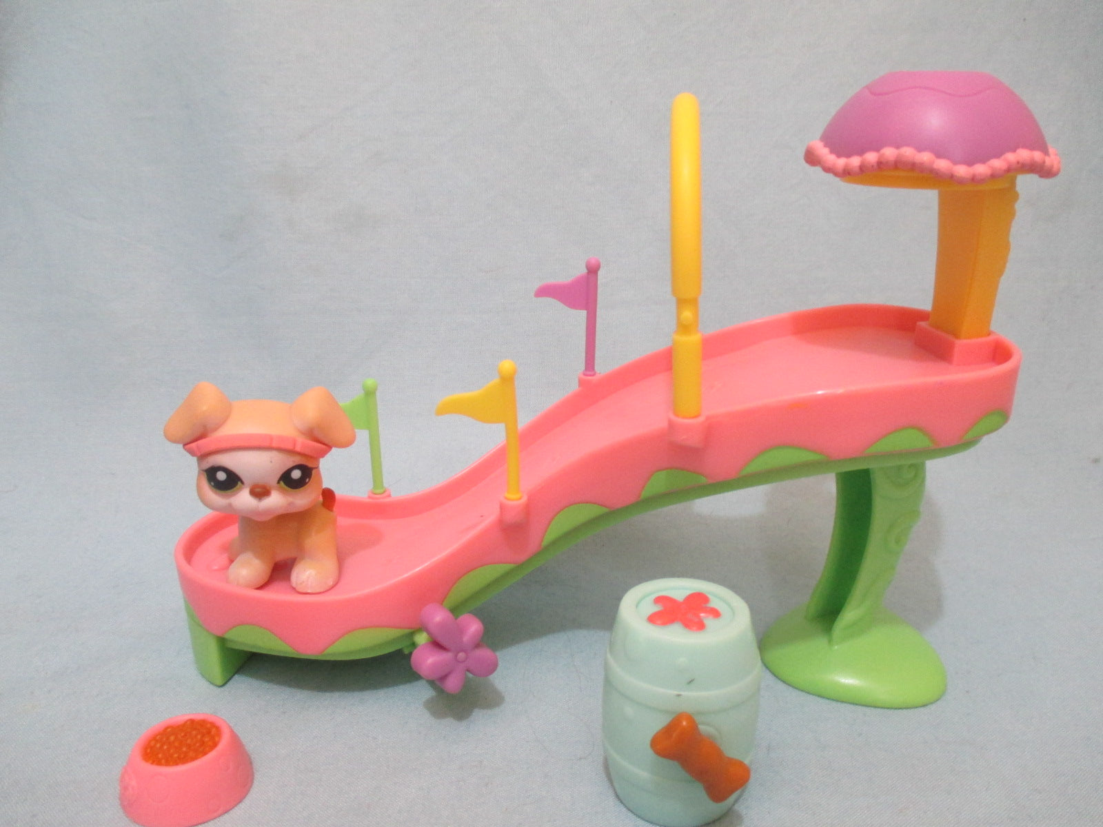 Littlest Pet Shop Super Surprise Obstacle Course Boxer 235 Complete Set ...