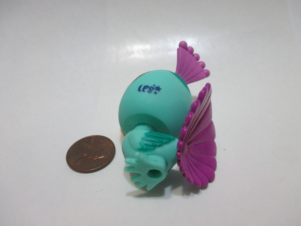 Littlest Pet Shop LPS Peacock Toy Figure Number 2738 100% Authentic ...