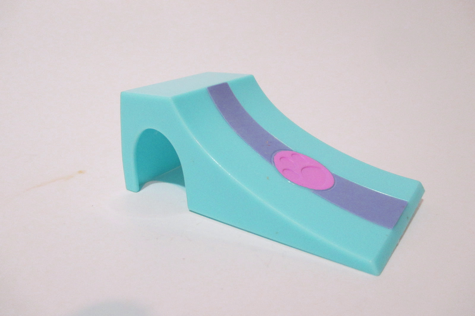 Littlest Pet Shop Teal & Purple Race Car Scooter Skateboard Slide Ramp ...