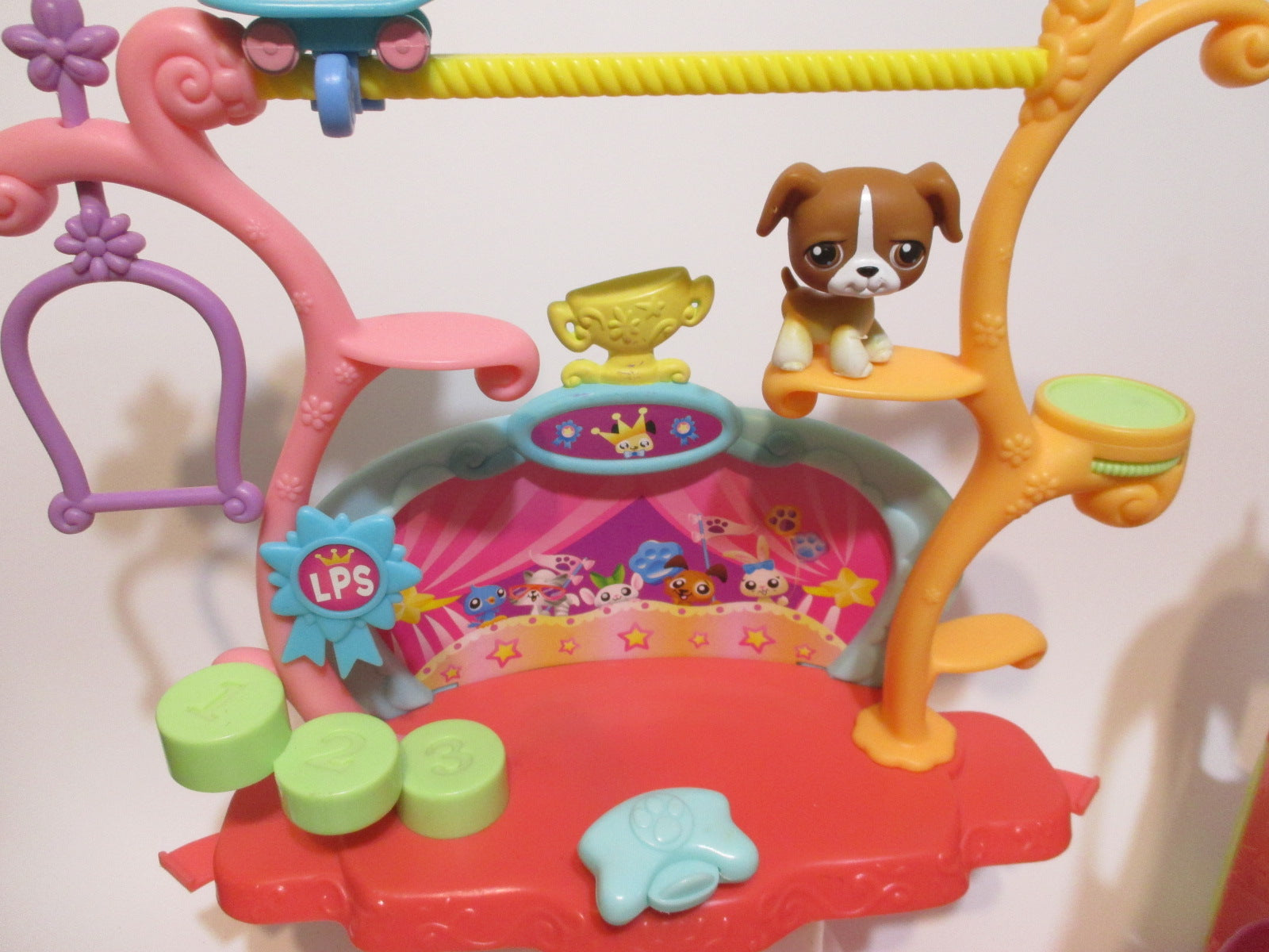 Littlest Pet Shop Lot 2 Trick N Talent Show Playset Powered Cruiser ...