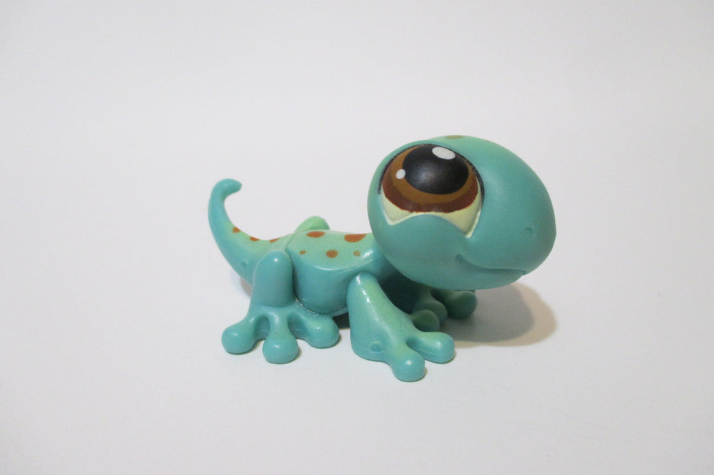 Home / Products / Littlest Pet Shop Blue Gecko Lizard 111 Authentic LPS ...