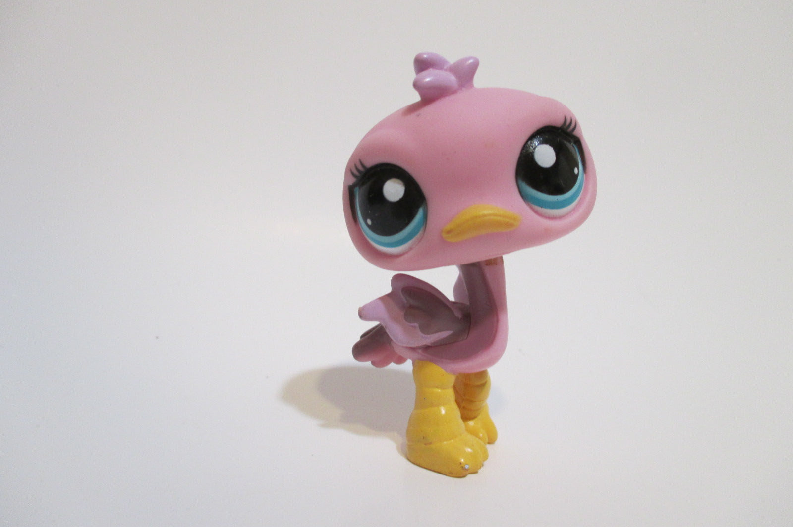 Littlest Pet Shop Rare Blush Plum Ostrich 2085 Bird Authentic Lps AIK DE26J