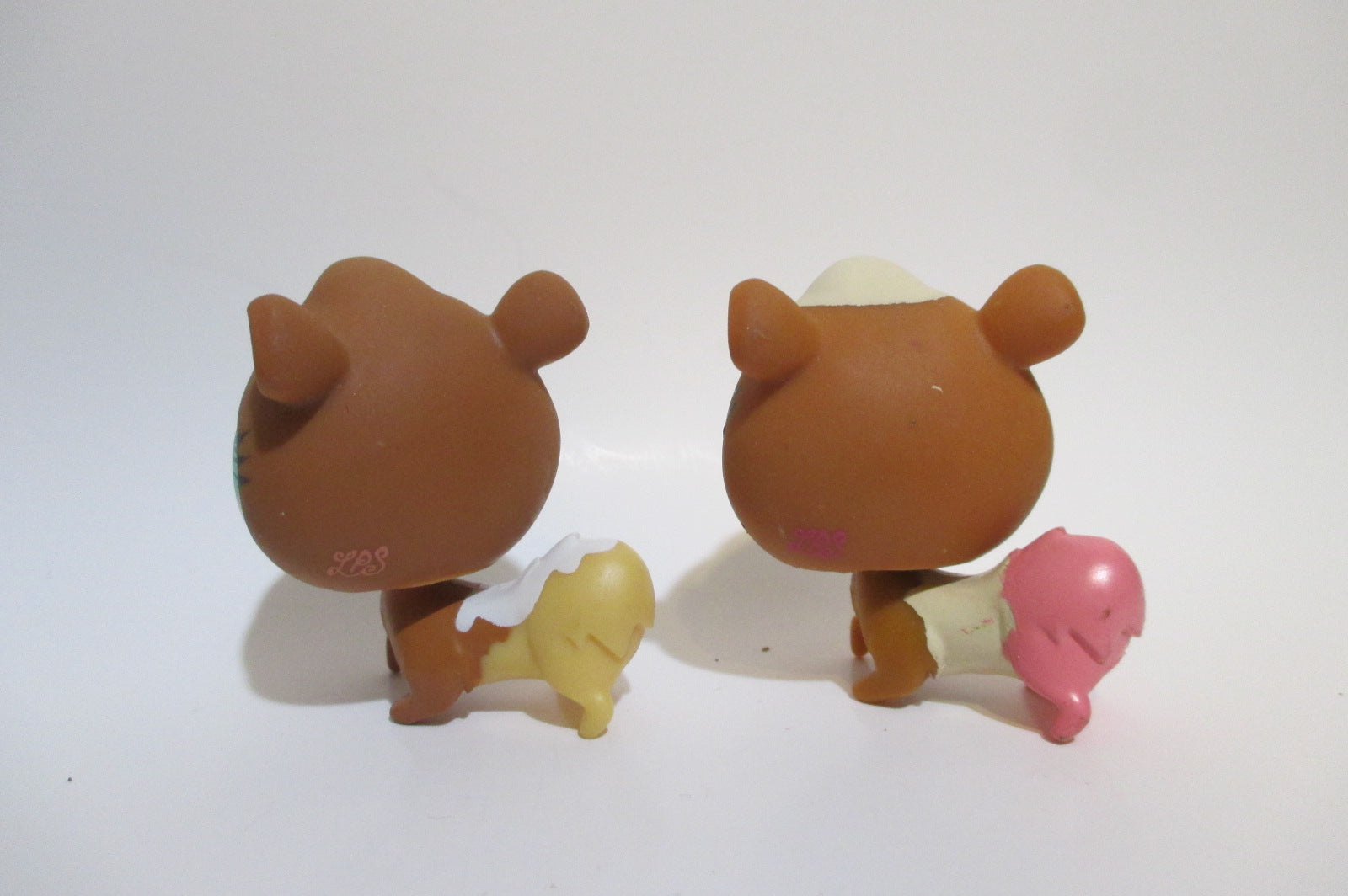 Littlest Pet Shop Lot Guinea Pig Ice Cream Frenzy 3226 3299 Authentic 2 ...