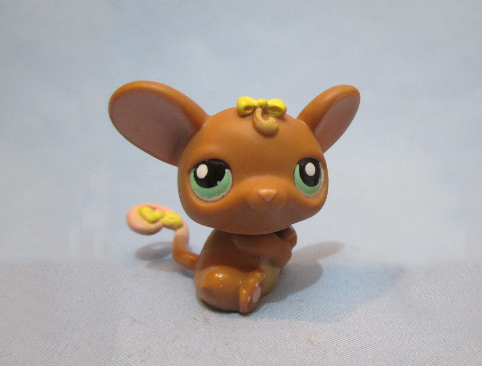 LIKE NEW Littlest Pet Shop Brown Mouse Rat 989 Authentic LPS Jul19npov2