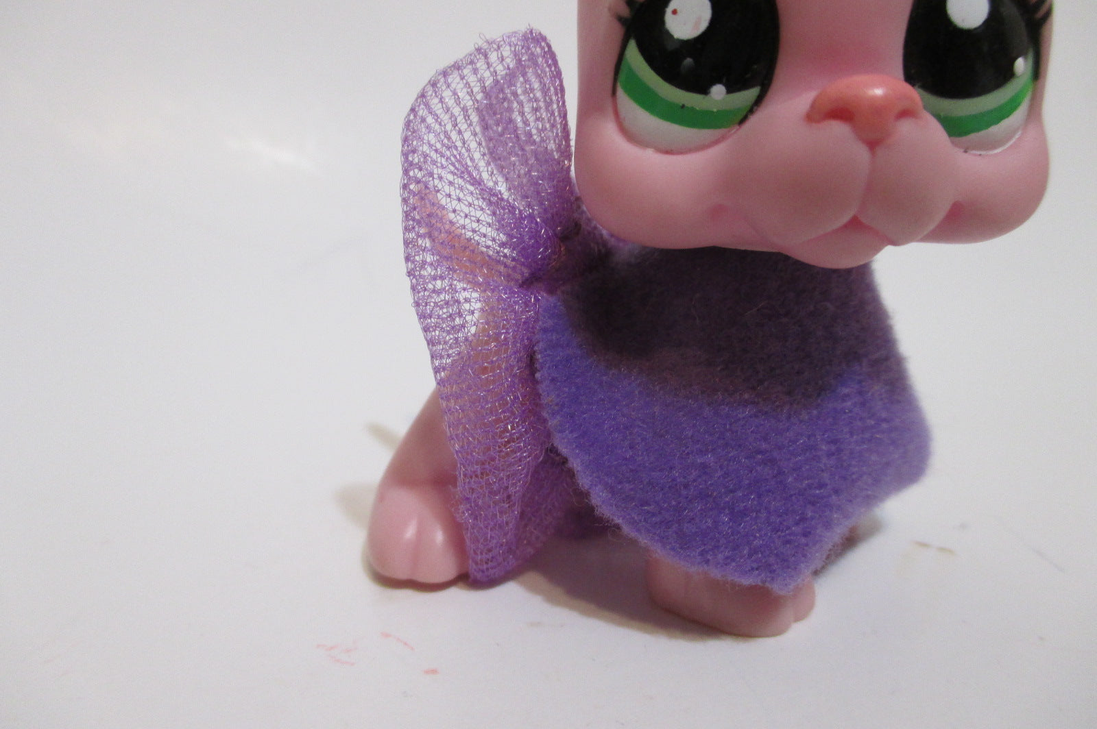 Littlest Pet Shop Lot of 2 Purple Dress Skirt Set LPS Authentic FB27J