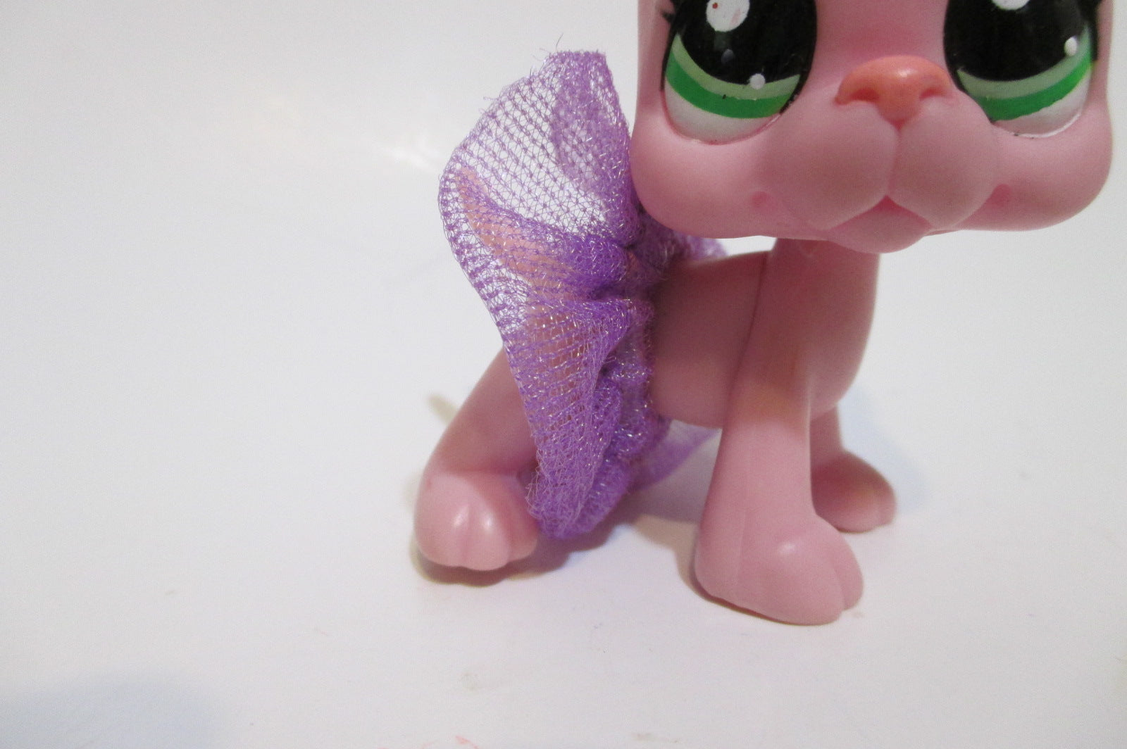 Littlest Pet Shop Lot of 2 Purple Dress Skirt Set LPS Authentic FB27J