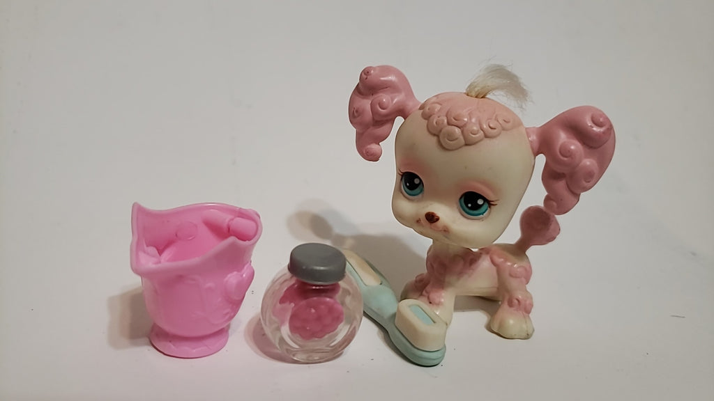 Home / Products / Littlest Pet Shop Poodle 255 Dog with Random ...