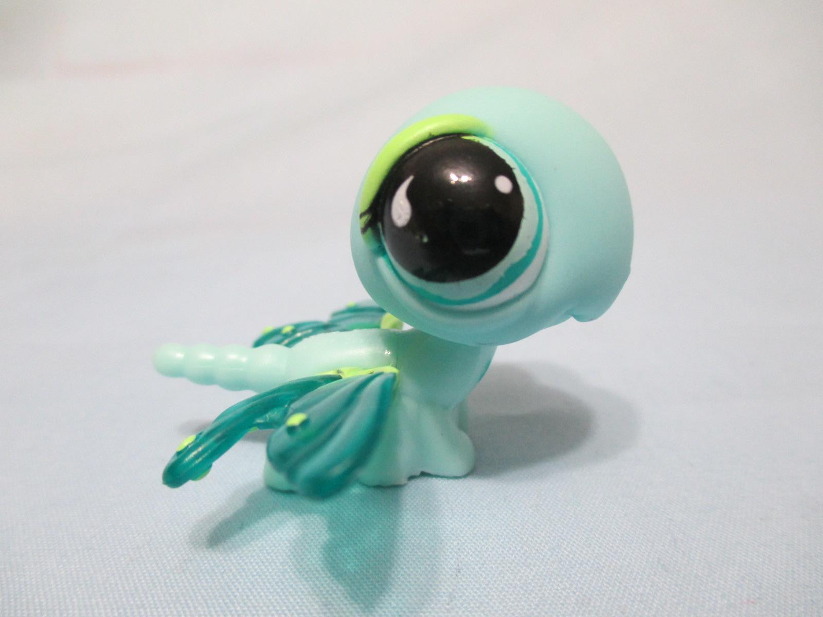 LIKE NEW Littlest Pet Shop Dragonfly Teal Green 715 Authentic Lps may13n
