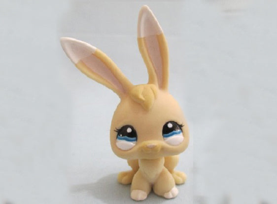 Littlest Pet Shop Yellow Bunny Rabbit 1117 Set Authentic Lps Jun26npo151