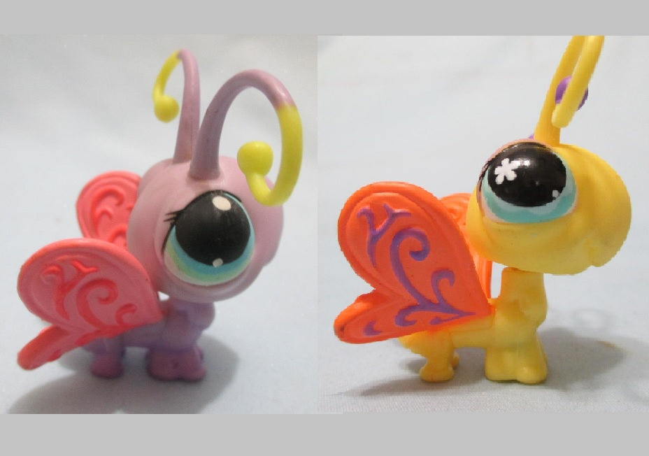 Littlest Pet Shop Lot Butterfly Butterflies 497 93 Set Authentic ...