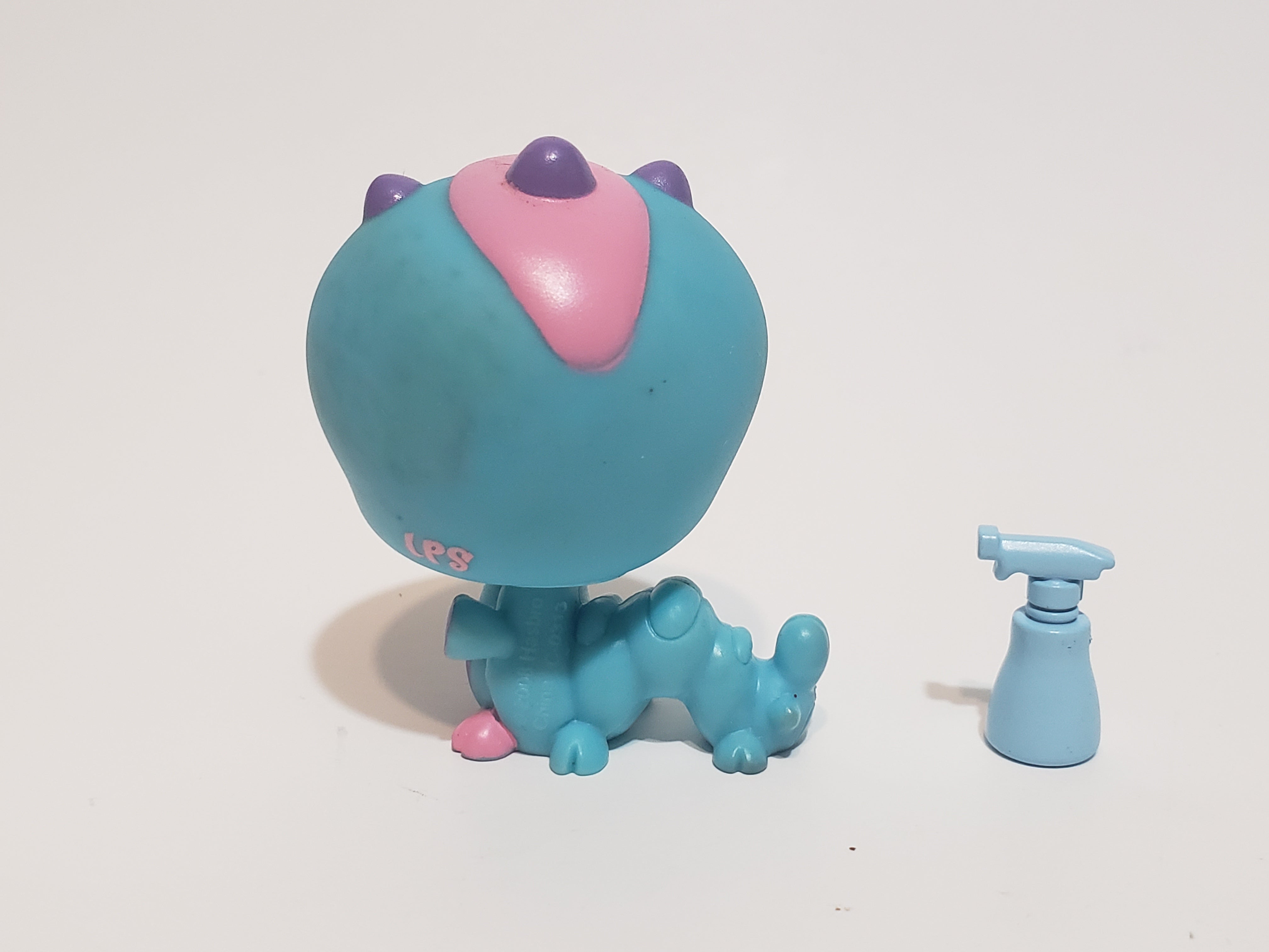 Littlest Pet Shop #1924 Blue & Purple Spotted Caterpillar with ...