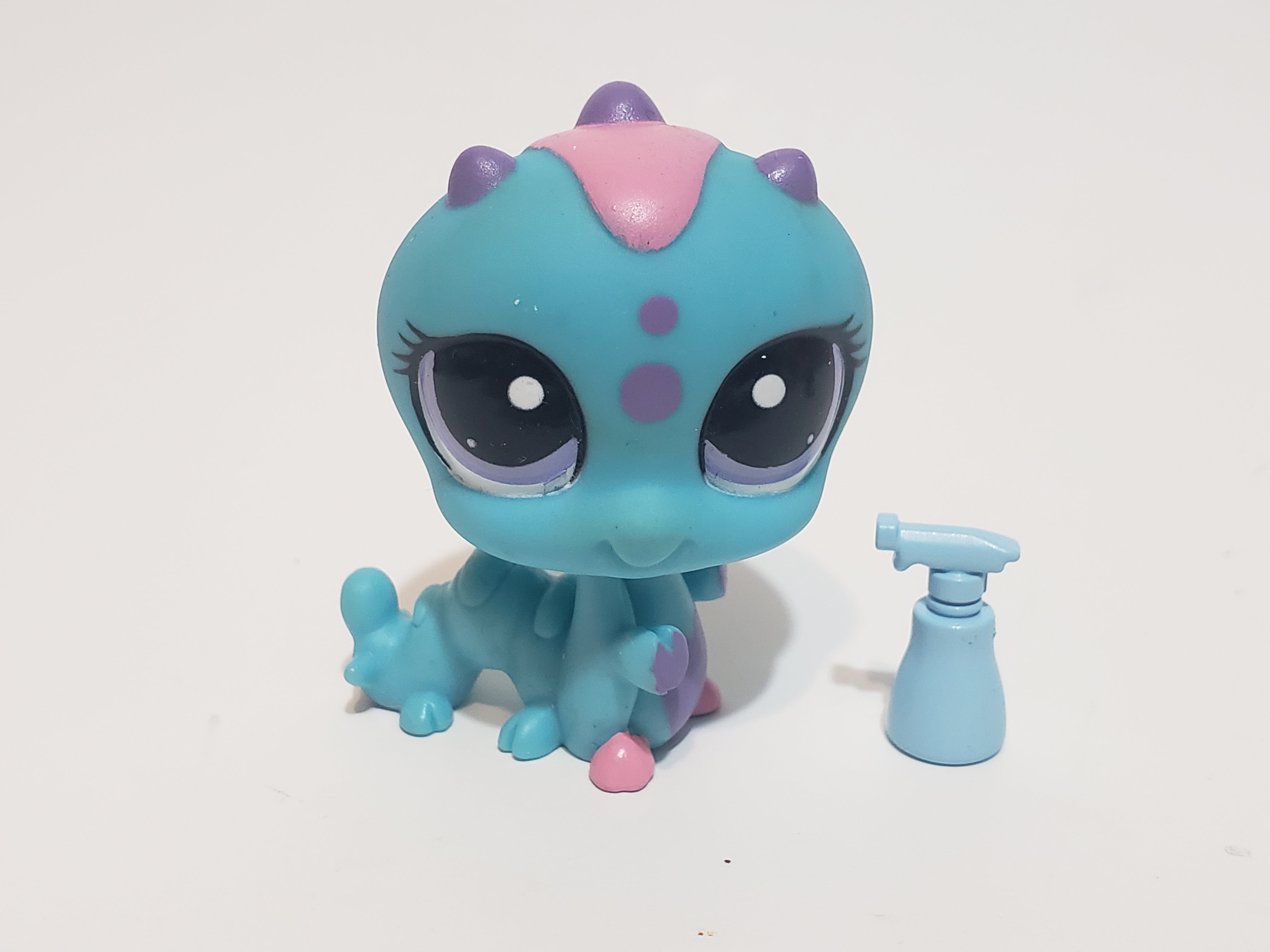 Littlest Pet Shop #1924 Blue & Purple Spotted Caterpillar with ...
