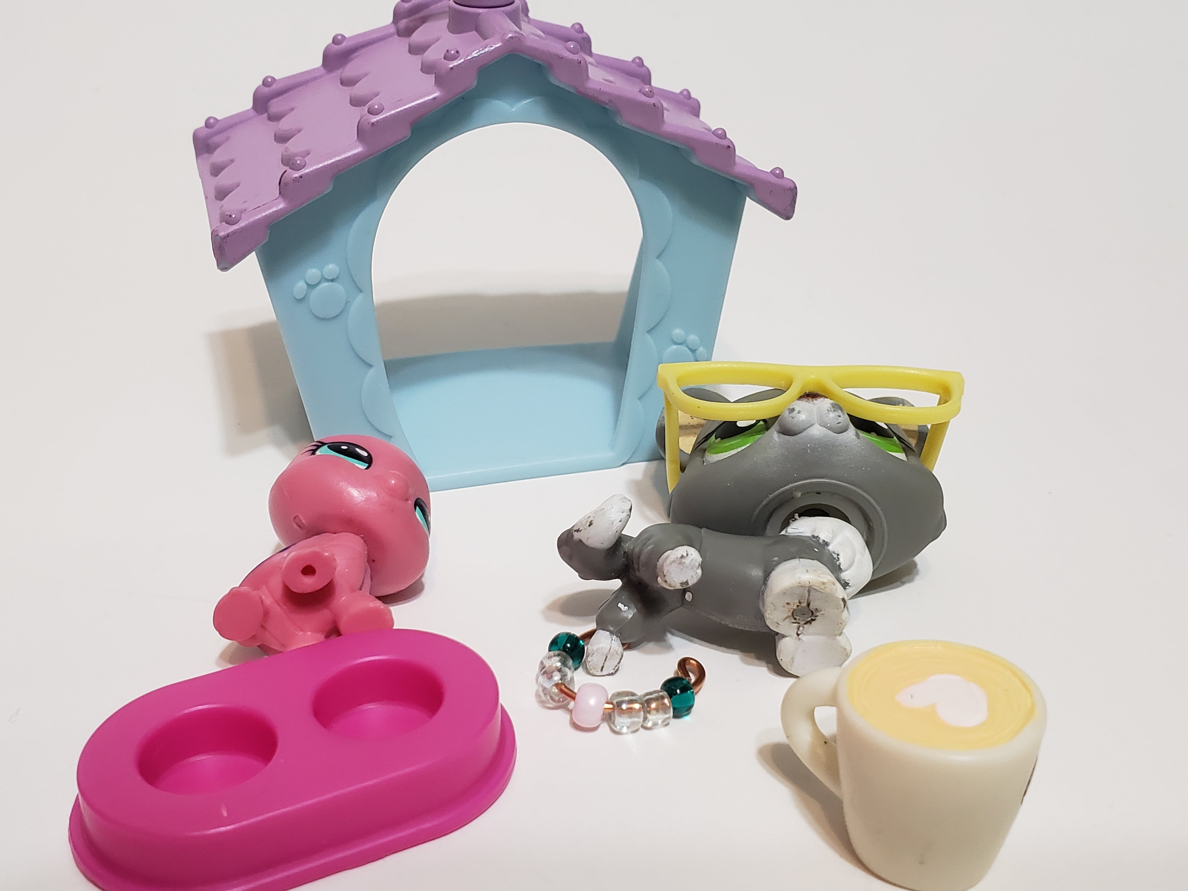 Littlest Pet Shop Rare Corgi 367 with Accessories Authentic Lps ...