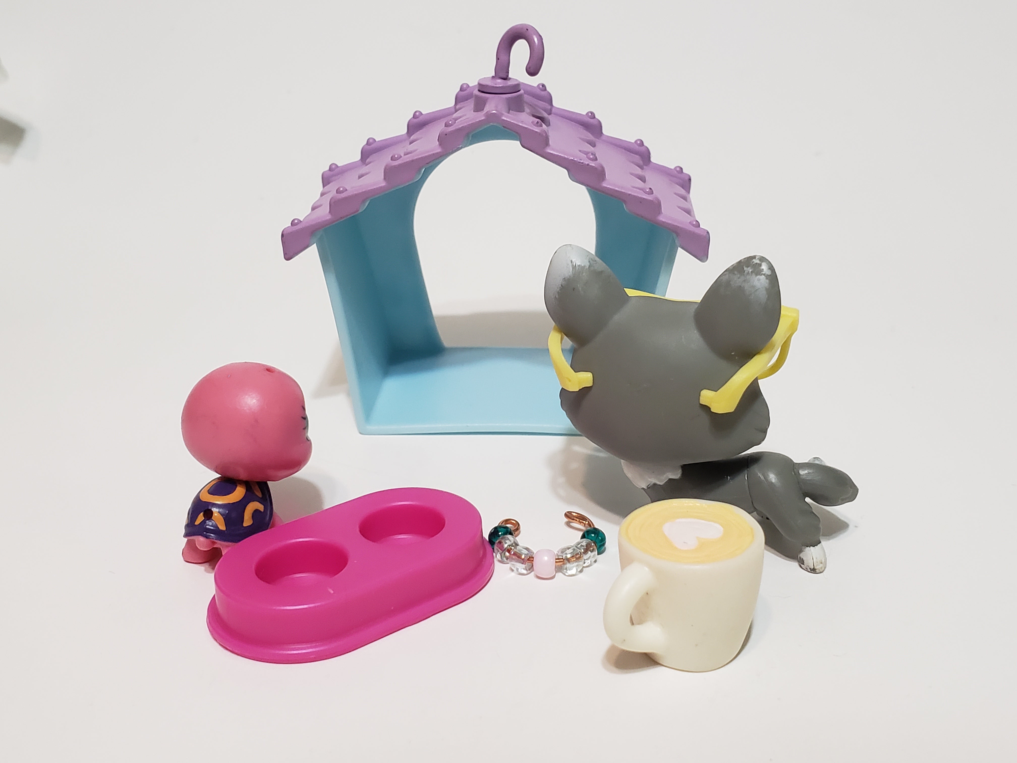 Littlest Pet Shop Rare Corgi 367 with Accessories Authentic Lps ...