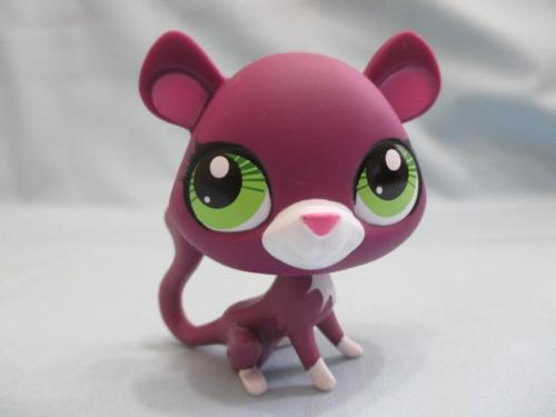 LIKE NEW Littlest Pet Shop Panther Rare Magenta Wildcat 3295 Authentic ...