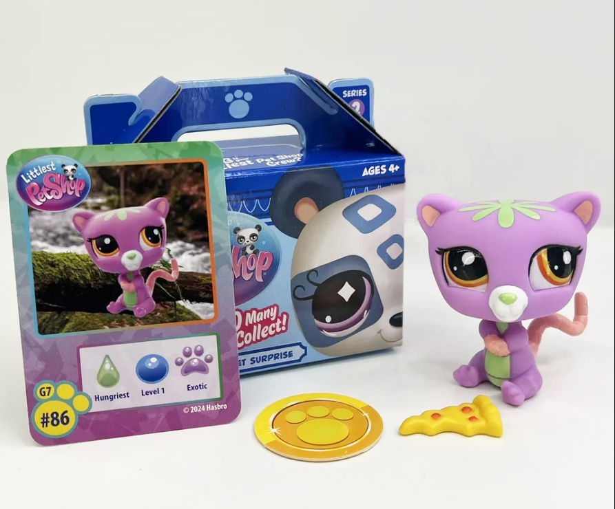 BRAND NEW Littlest Pet Shop G7 Gen 7 Wave 2 Possum Opossum 86 Blind Box ...