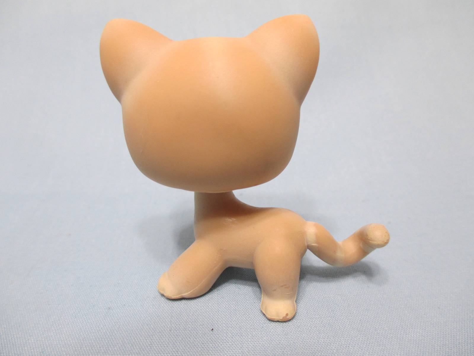 LIKE NEW Littlest Pet Shop Beige Striped Tail Shorthair Cat 228 ...