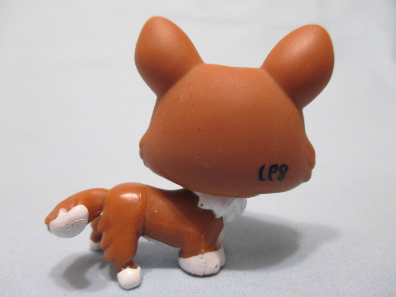 LITTLEST PET SHOP DOG CORGI WELSH CORGI CHOCOLATE BROWN 2150 Authentic ...