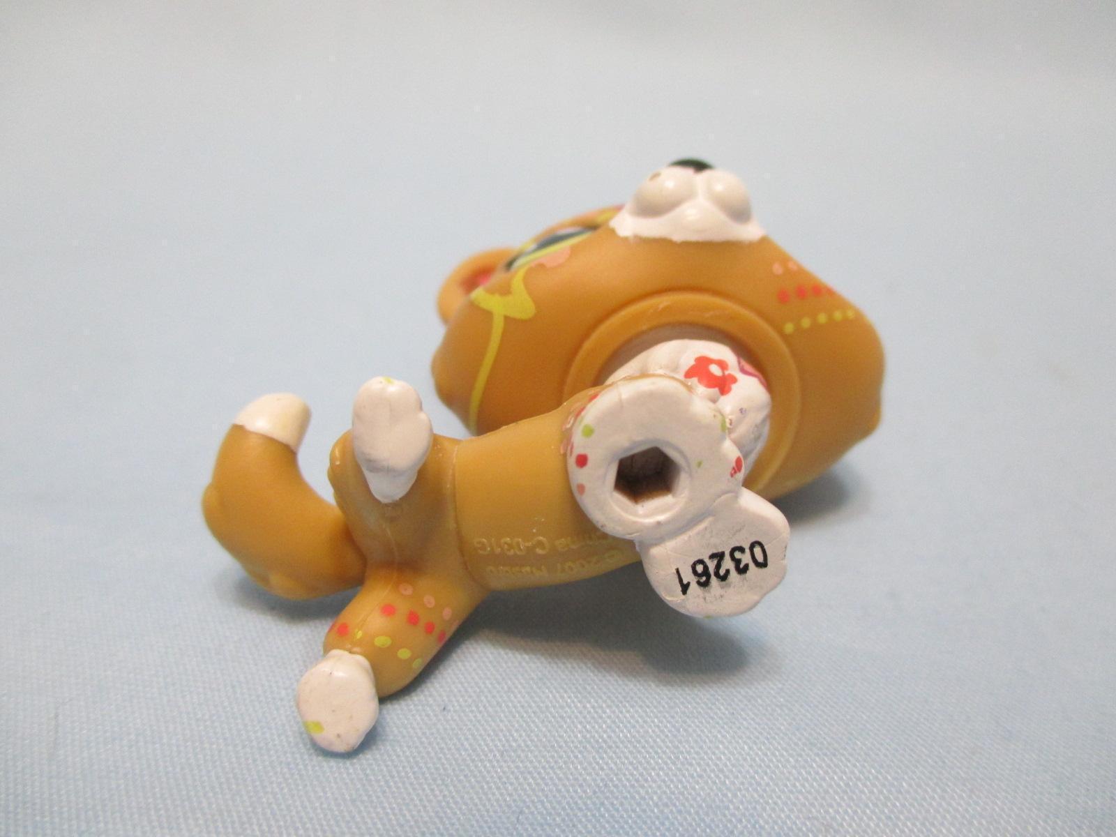 Littlest Pet Shop 1851 Tan Tattoo Postcard Corgi Dog Authentic Lps JUL12J