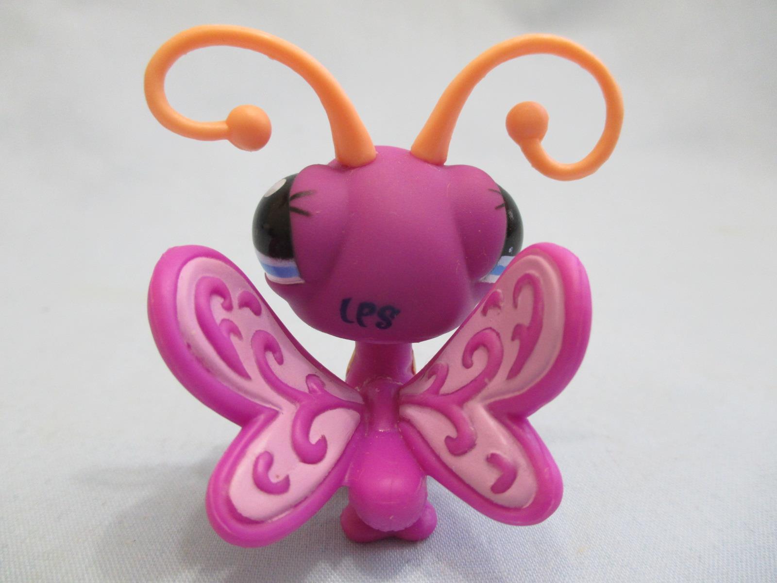 Littlest Pet Shop Magenta Purple Butterfly 1739 Authentic Lps AIK JUL31JI