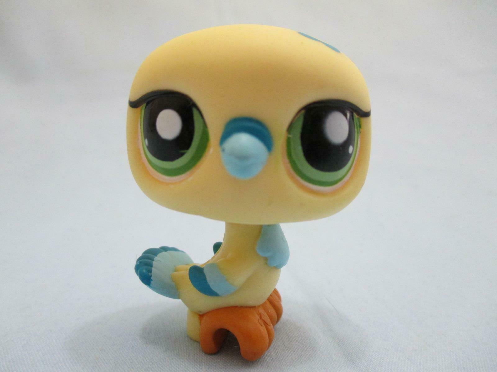 LIKE NEW Littlest Pet Shop Bird Pigeon Dove 1907 Authentic LPS AIK ...