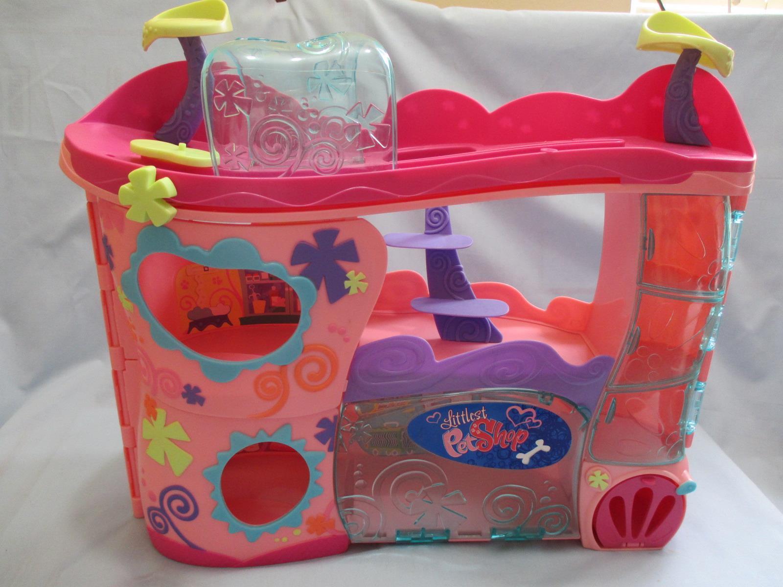 Hasbro Littlest Pet Shop Pink Cozy Care Adoption Center Playset ...