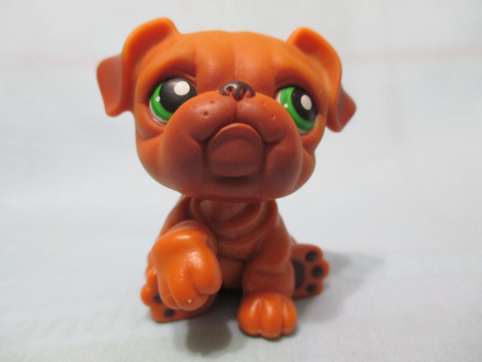 Littlest Pet Shop Dog Bulldog 180 Authentic Lps JUN12NPO16