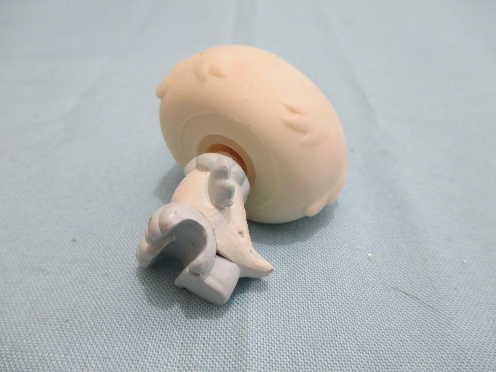 Littlest Pet Shop Yellow Gray Owl Bird 404 Authentic Lps AUG10JPO100