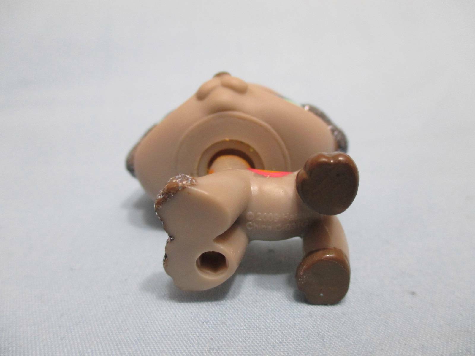 Littlest Pet Shop Gray SPARKLE Dalmatian Tattoo Puppy Dog with Aqua ...