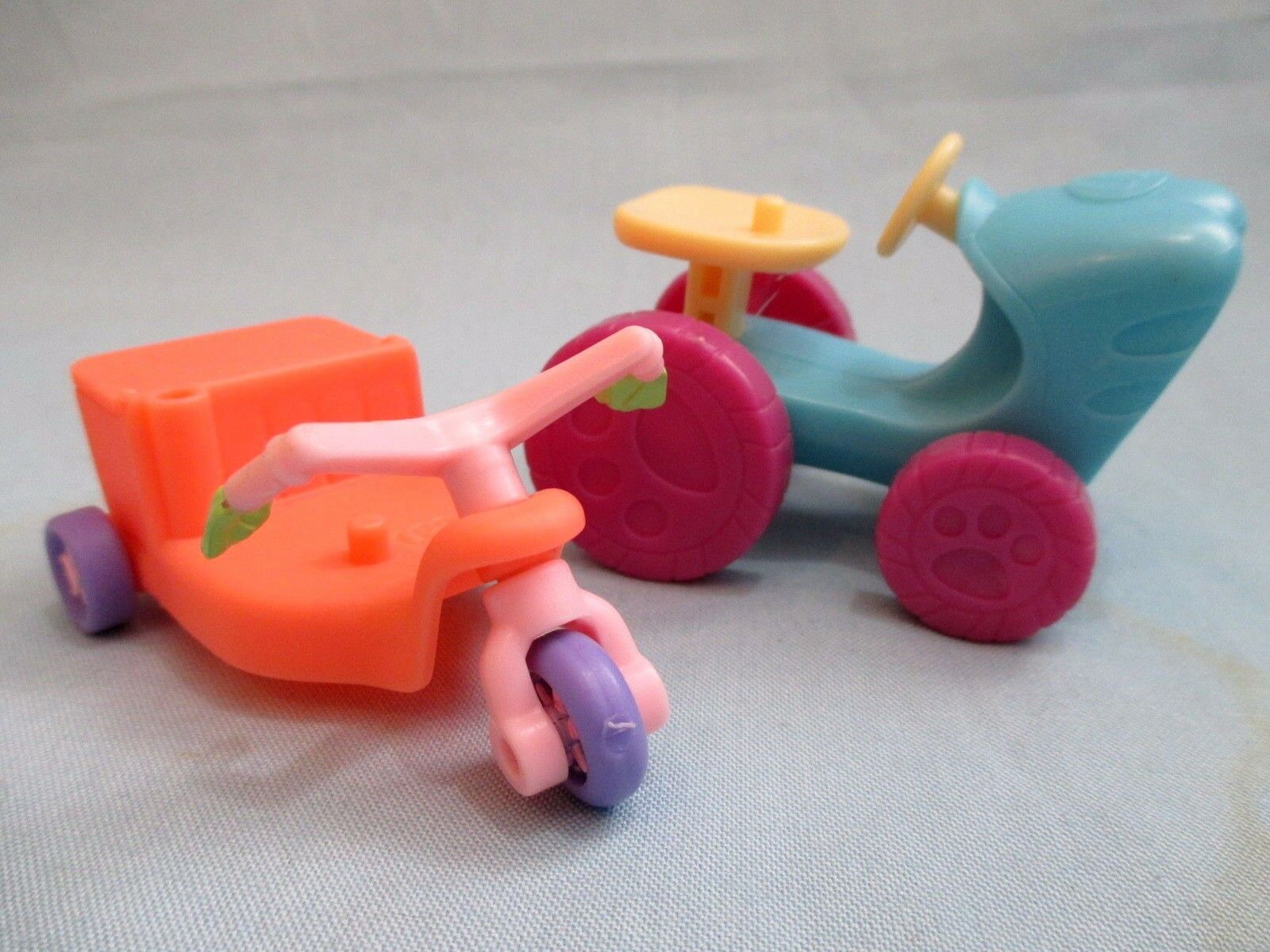 Littlest Pet Shop Lot 2 Pieces Random Vehicle Cars Bike Skate Boat ...