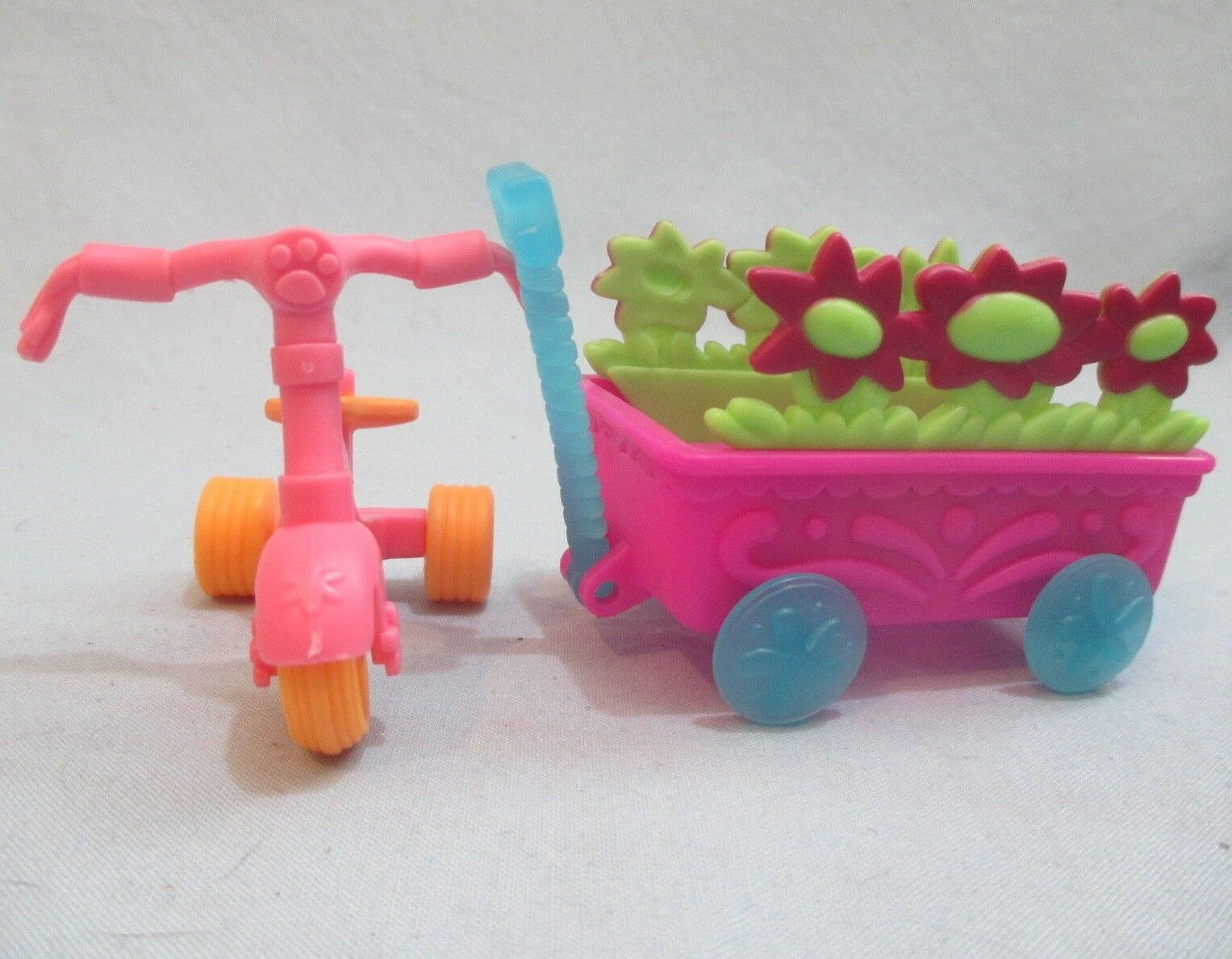 Littlest Pet Shop Lot 2 Pieces Random Vehicle Cars Bike Skate Boat ...