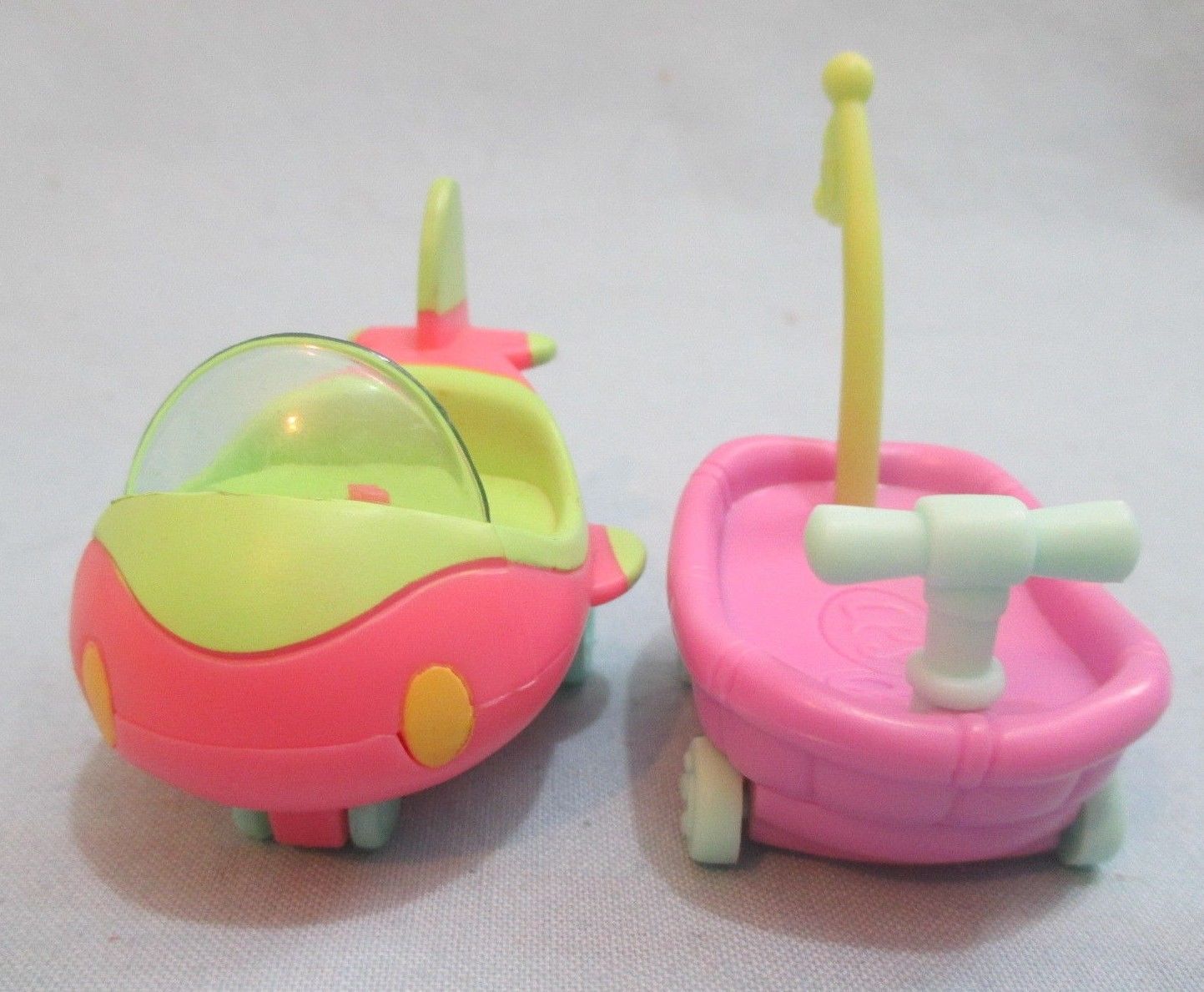 Littlest Pet Shop Lot 2 Pieces Random Vehicle Cars Bike Skate Boat ...