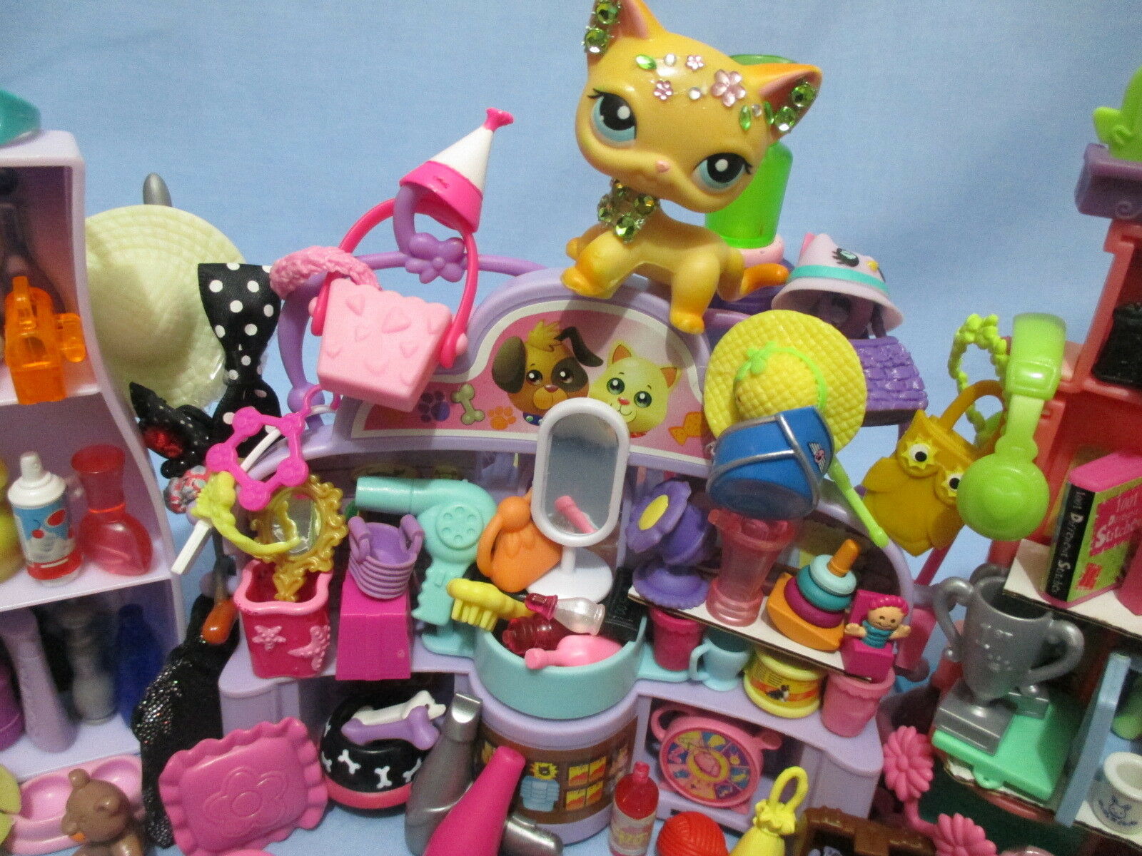 Littlest Pet Shop Lot 12 Random Department Store LPS Compatible Accessories