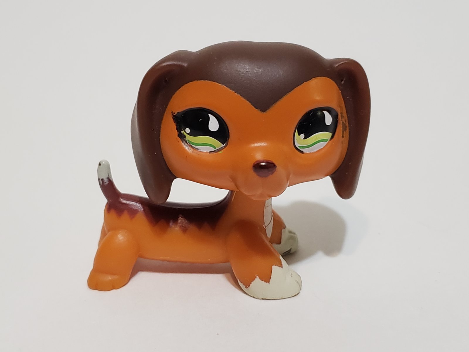 Littlest Pet Shop Savannah Dachshund Dachsund Savvy 675 HTF LPS Dashund ...
