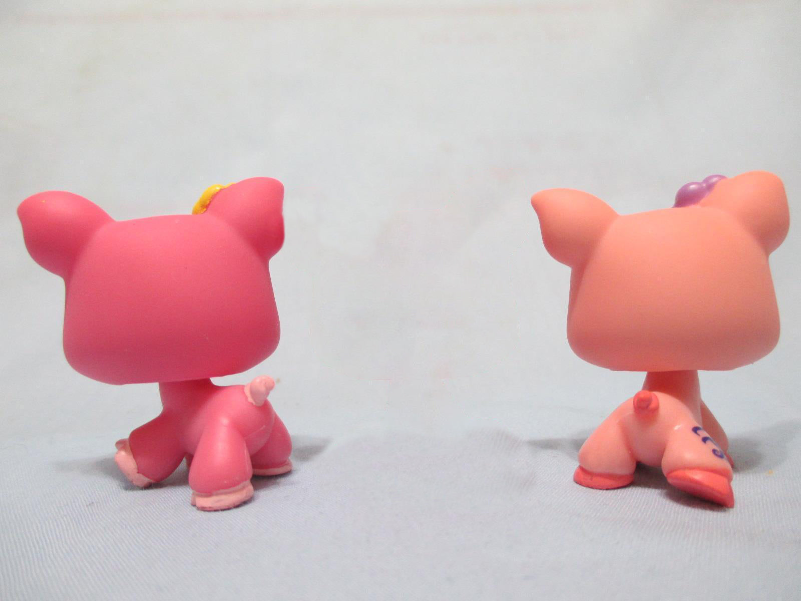Littlest Pet Shop Lot 2 Pig Piglet Triplet 1548 1549 Set Authentic ...