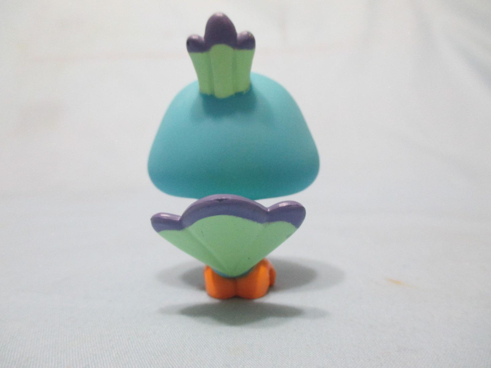 Littlest Pet Shop Blue Green Purple Big Eyes Peacock 869 RARE Authentic ...