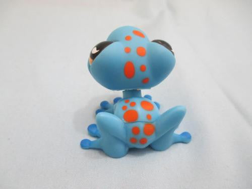 LIKE NEW Littlest Pet Shop Blue Tree Frog 806 Authentic JUN20J