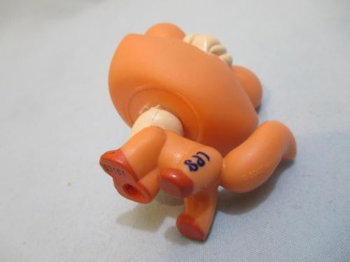 Littlest Pet Shop Fox 1812 Dog Snowy Day Orange Black Nose Aqua Eyes ...