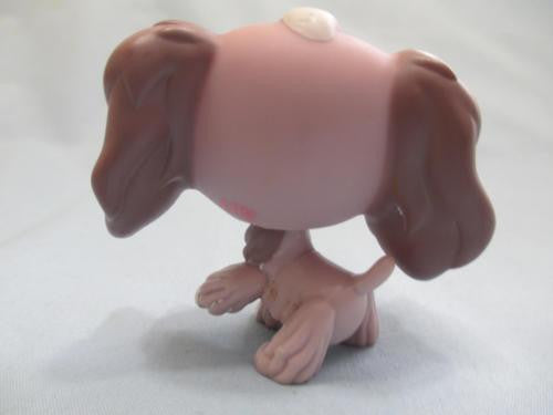 LIKE NEW Littlest Pet Shop Winking Purple Cocker Spaniel 1373 Rare Dog ...