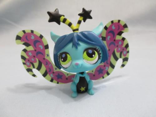 LIKE NEW LITTLEST PET SHOP MOONLITE CRESCENT MOON FAIRY 2827 Authentic ...