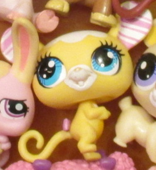 Littlest Pet Shop Sweetie Mouse 3302 Yellow Authentic Lps JUN26NPO18